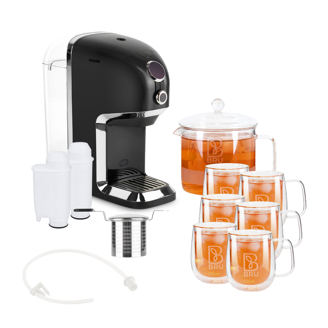 Kit Famille BRU - Machine à Thé + Tasses | 2, 4 ou 6 Personnes